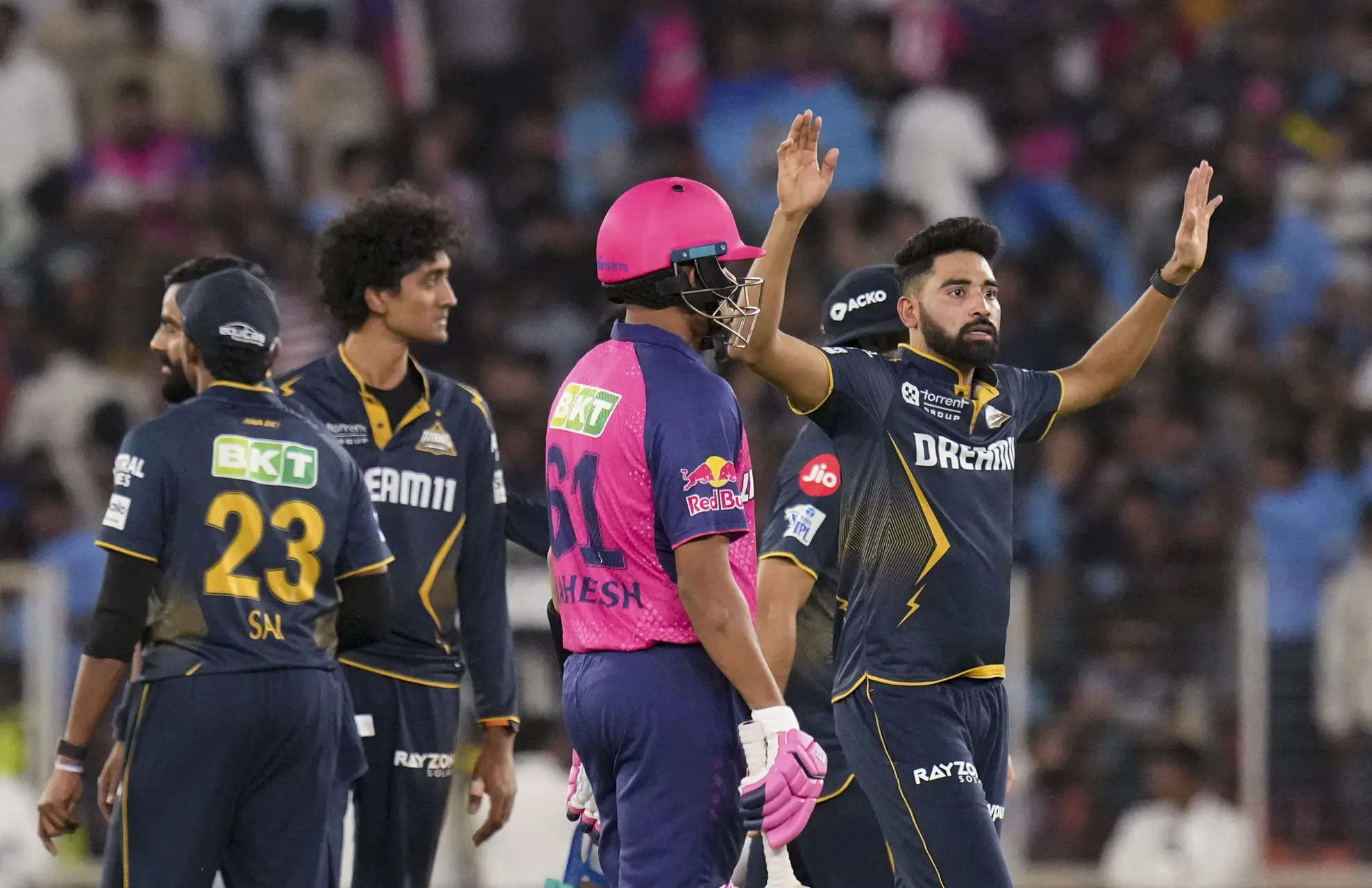 Who won yesterday's IPL match, GT vs RR: Yesterday IPL match result