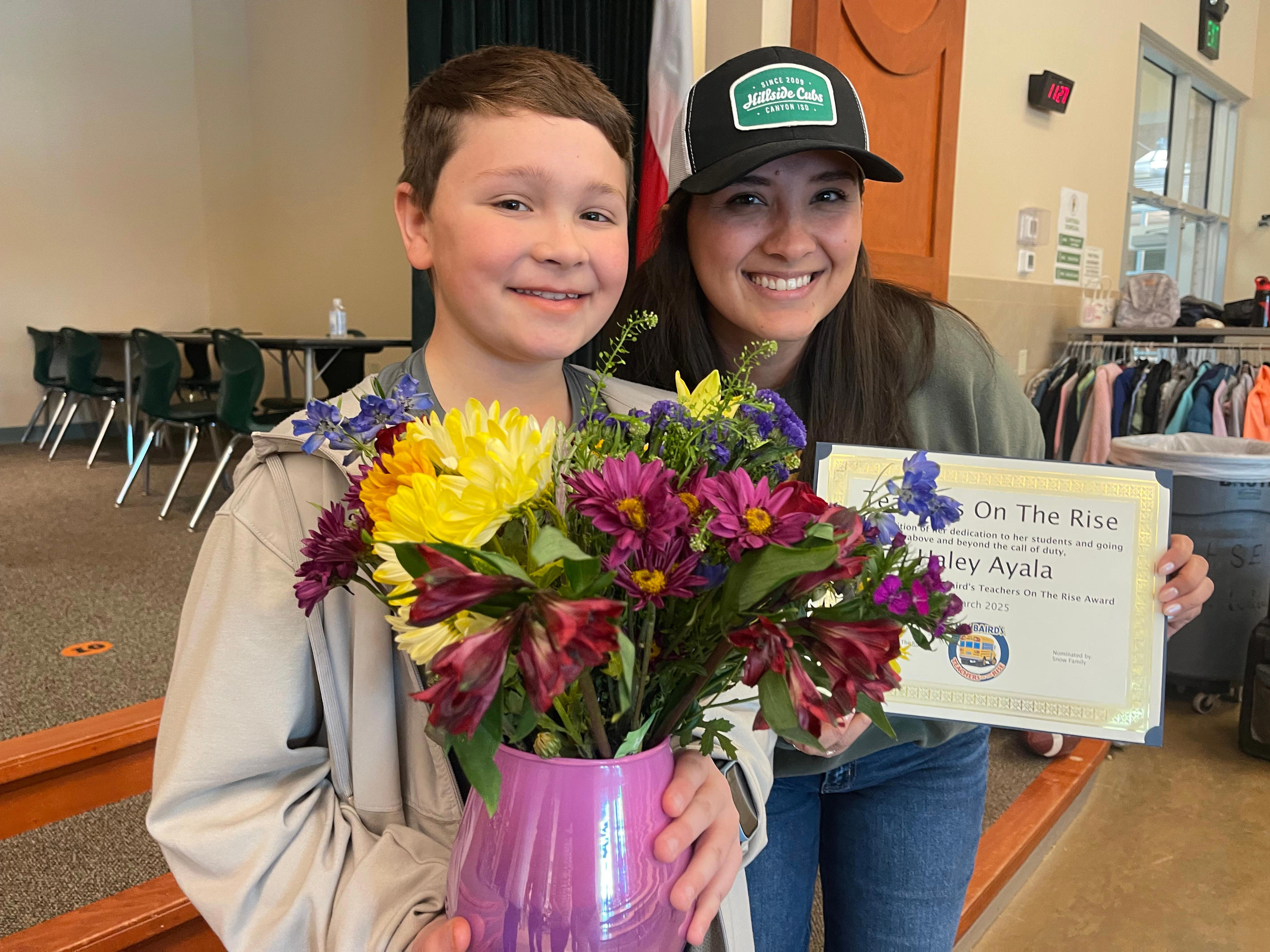 Three honored as Amarillo area Teachers on the Rise for March