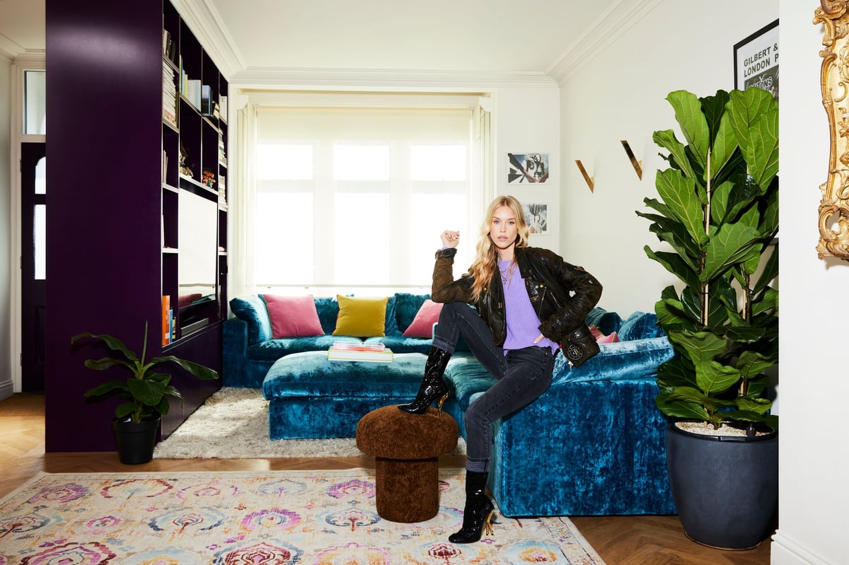 DJ Mary Charteris's 'colour palace' London home is perfect for family life