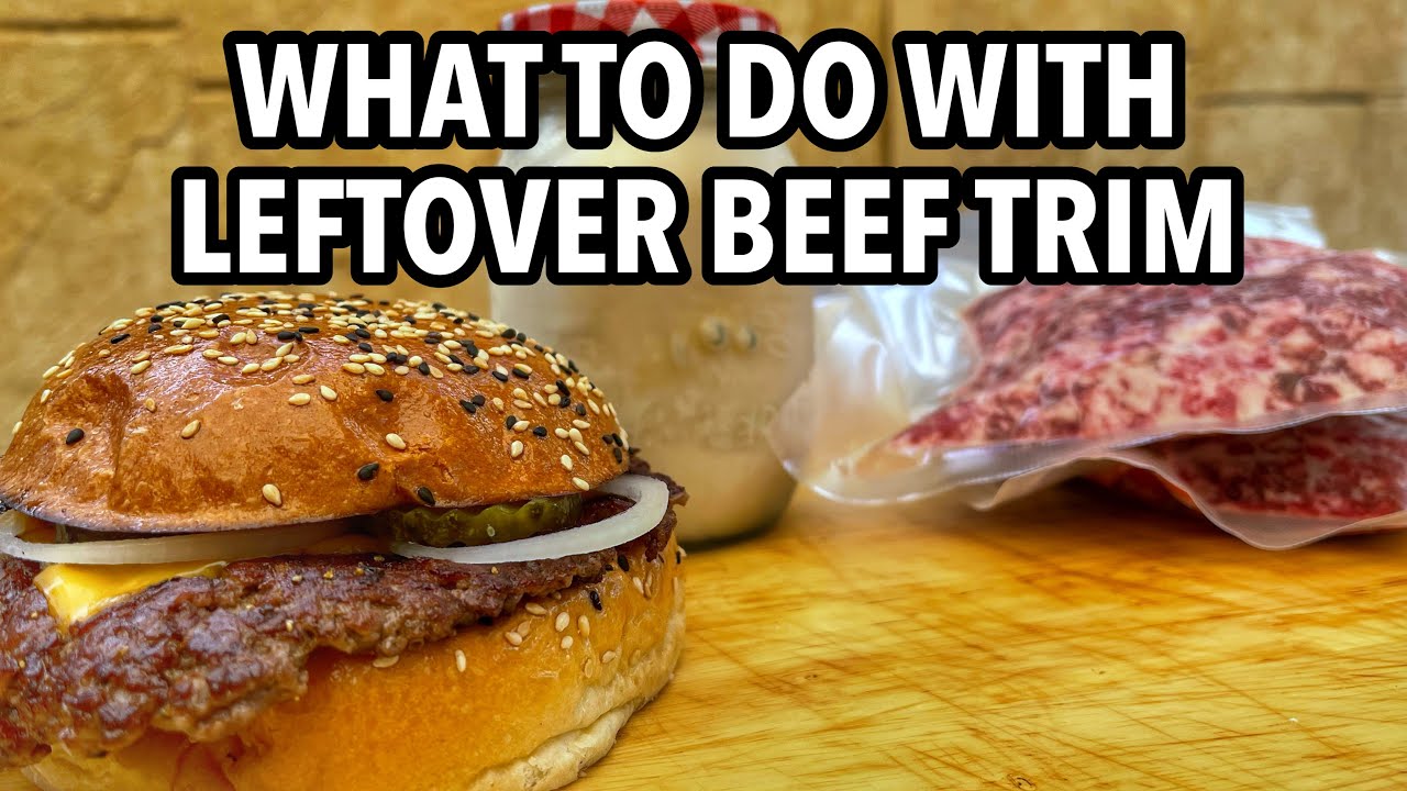 How to Make Beef Tallow and Burger Mince from Brisket Trimmings