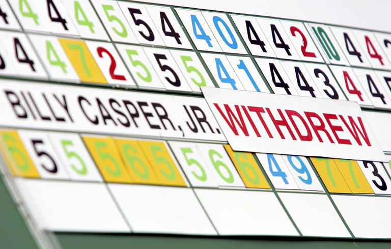 Why Billy Casper's 106 from the 2005 Masters is not officially the ...