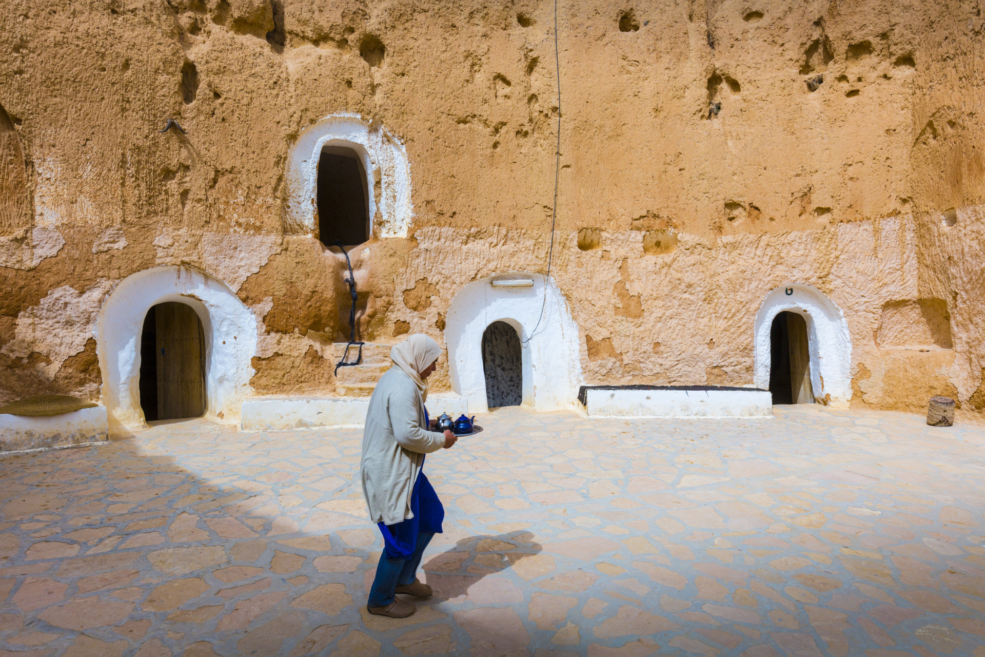 Impressive underground cities where people actually lived