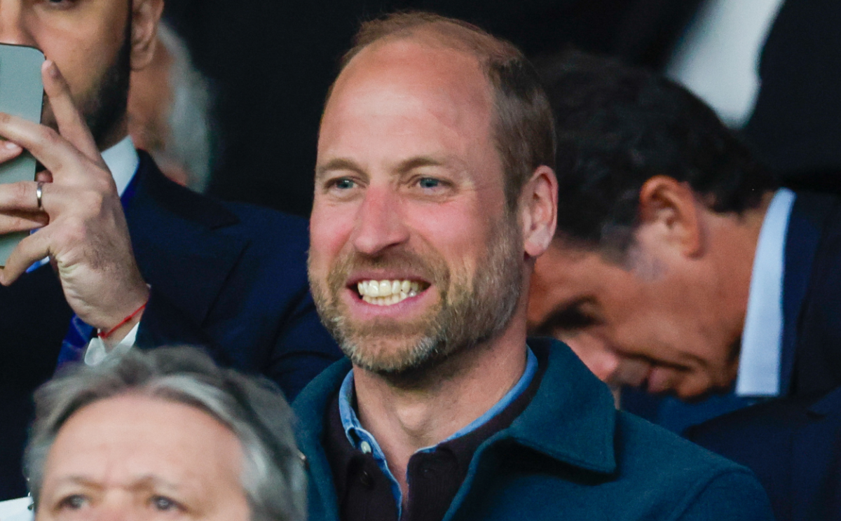 Prince William Fist Pumps in Rare Outing With Son George