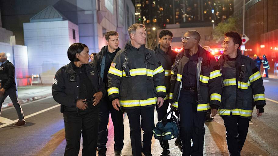 The 118 is at ground zero for a contagion in 911 season 8, episode 14 ...