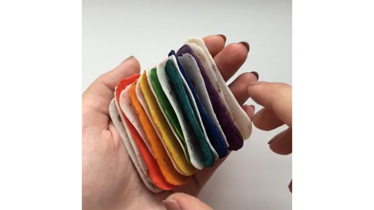 Satisfying Crushing A Colorful Thin Soap