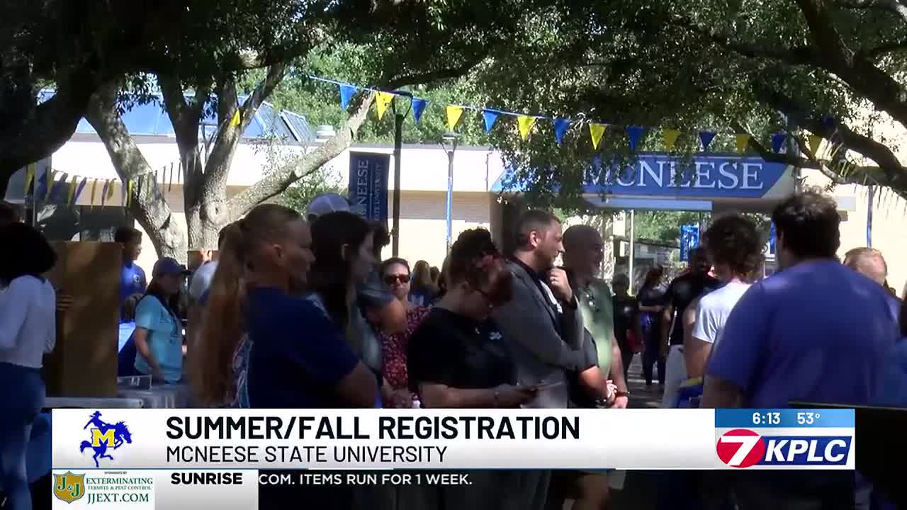 Now is the time to register for summer and fall classes at McNeese