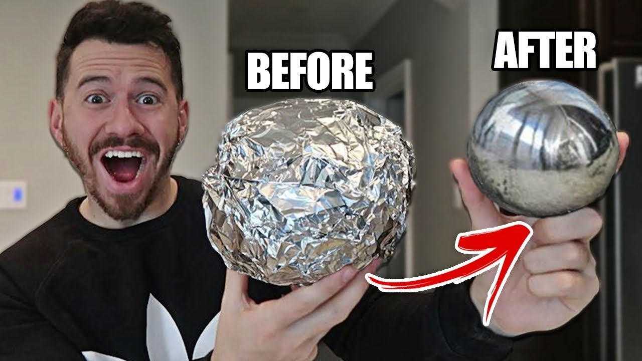 How to Make the Perfect Polished Aluminum Foil Ball
