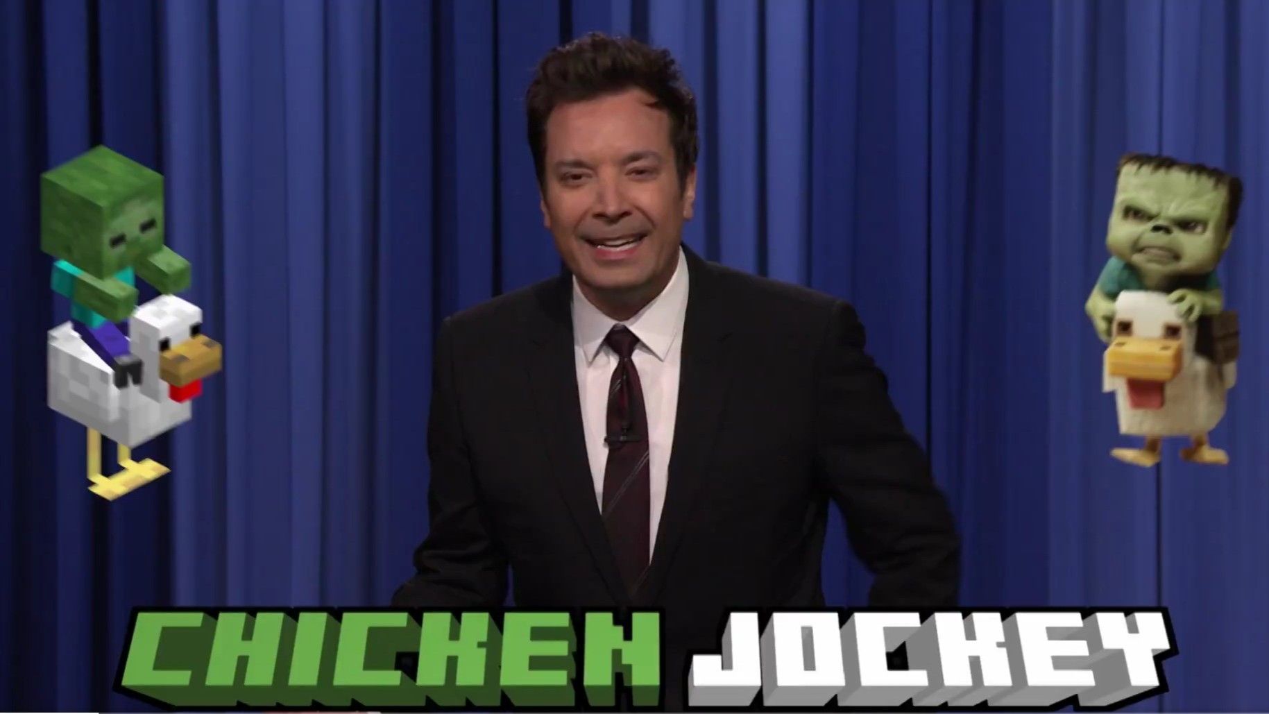 Is the Minecraft Chicken Jockey meme finally dead? Jimmy Fallon may ...