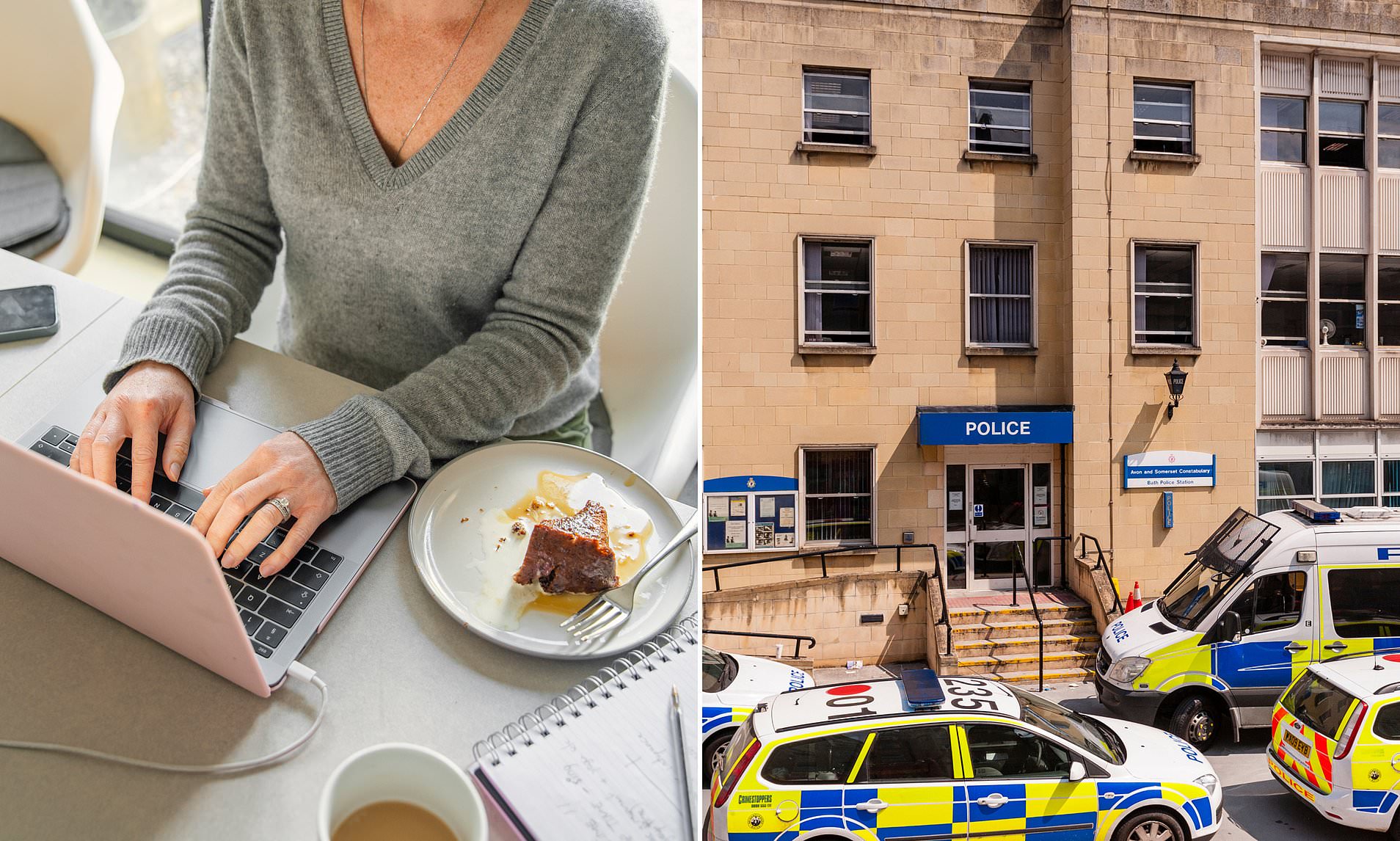 Detective who weighed down keys on her laptop 21M times is sacked