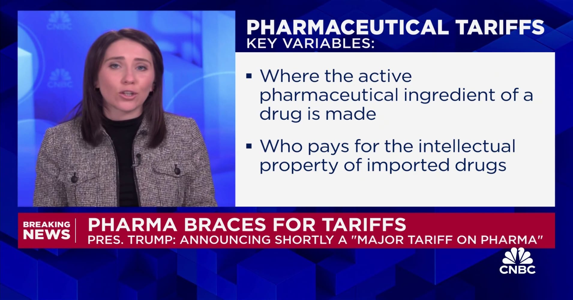 Pharmaceuticals brace for tariffs