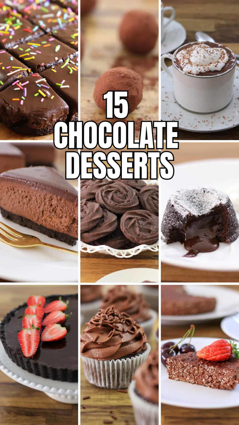 15 Easy Chocolate Recipes!