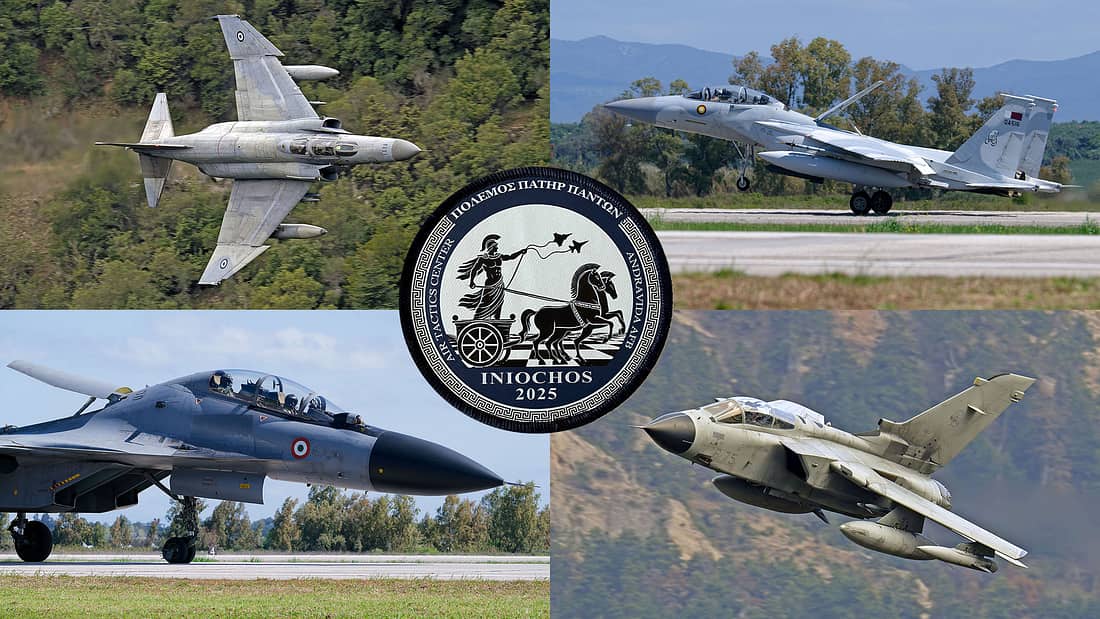 Griechenlands größte Übung mit Exoten und Klassikern: Einzigartiger Mix ...
