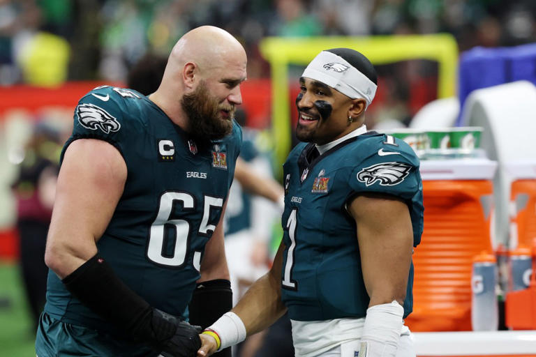 Eagles’ Lane Johnson gets engaged after Super Bowl 2025 triumph