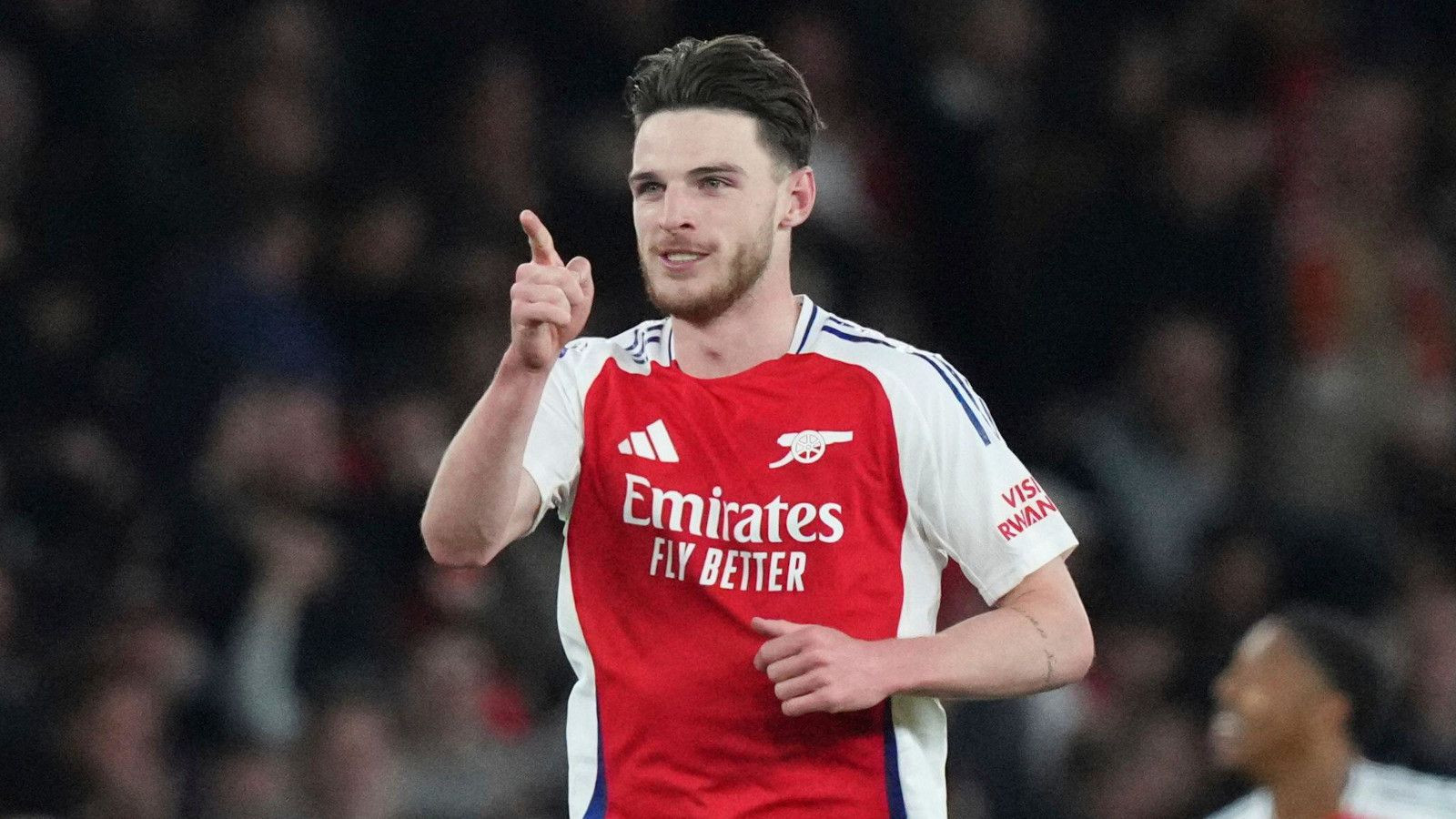 David Raya encourages Arsenal team-mate Declan Rice to shoot more often
