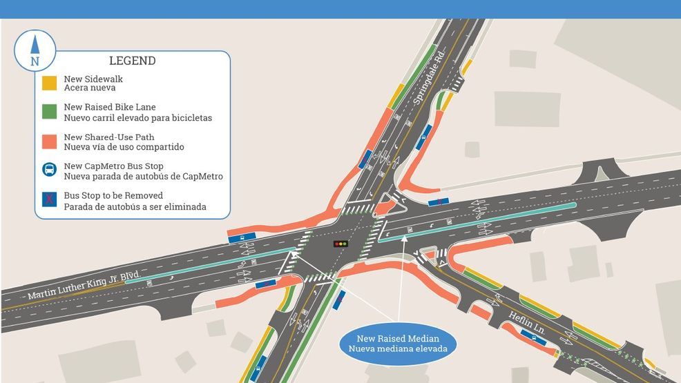 Construction coming to busy 5-way intersection in East Austin