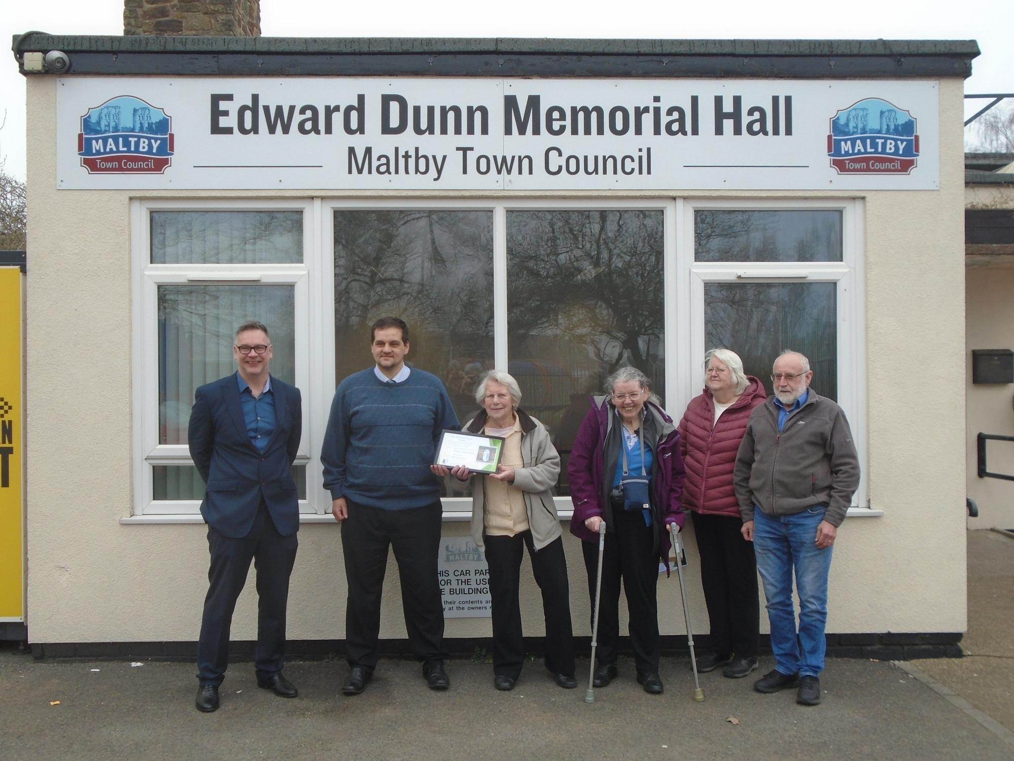 Maltby milestone restored
