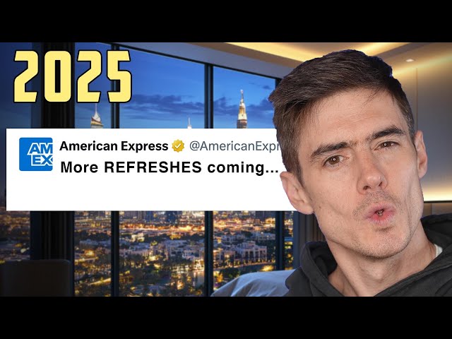 Amex to REFRESH Loads More Cards in 2025 - Here's How Many...