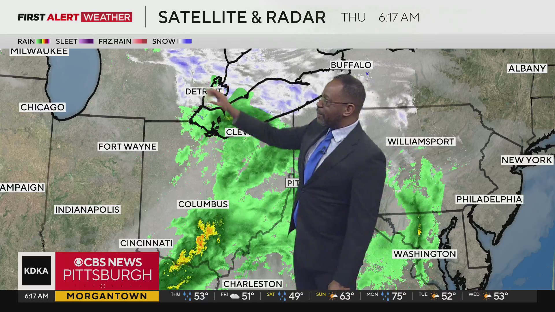 KDKA-TV Morning Forecast (4/10)