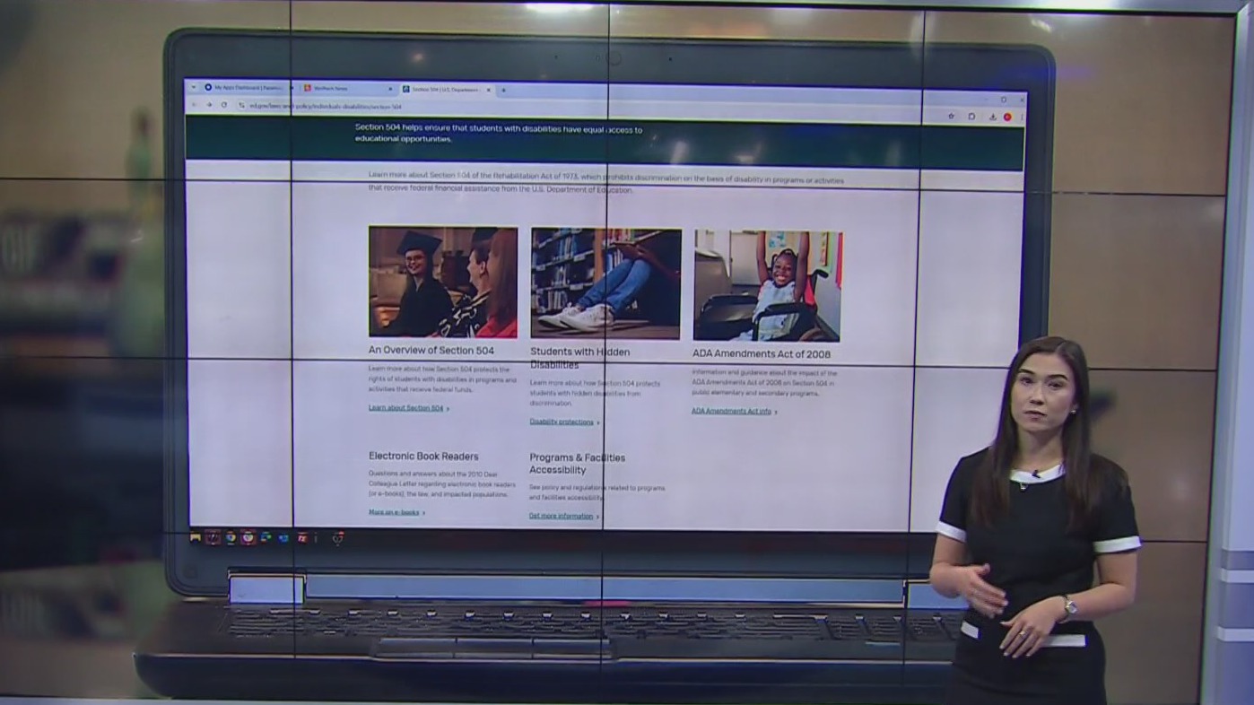 What is a 504 accommodation? Lacey Beasley explains