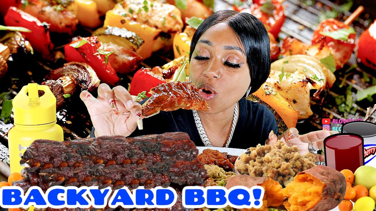 BBQ Feast with Ribs, Cornbread, and Classic Sides
