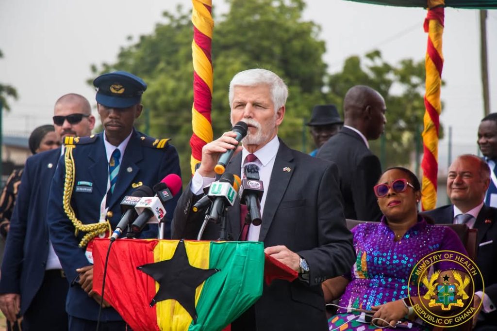 Visiting Czech Republic President commissions Kpone Municipal Hospital