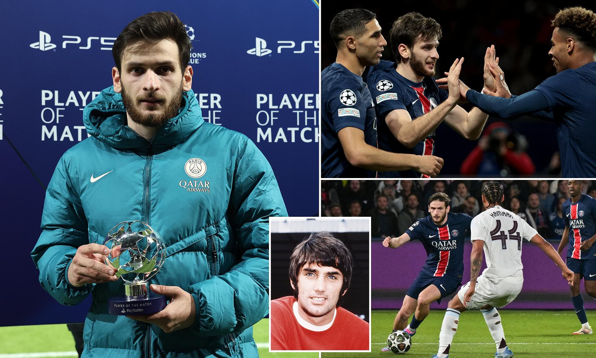 Khvicha Kvaratskhelia is PSG's Georgian George Best - he has shown why ...