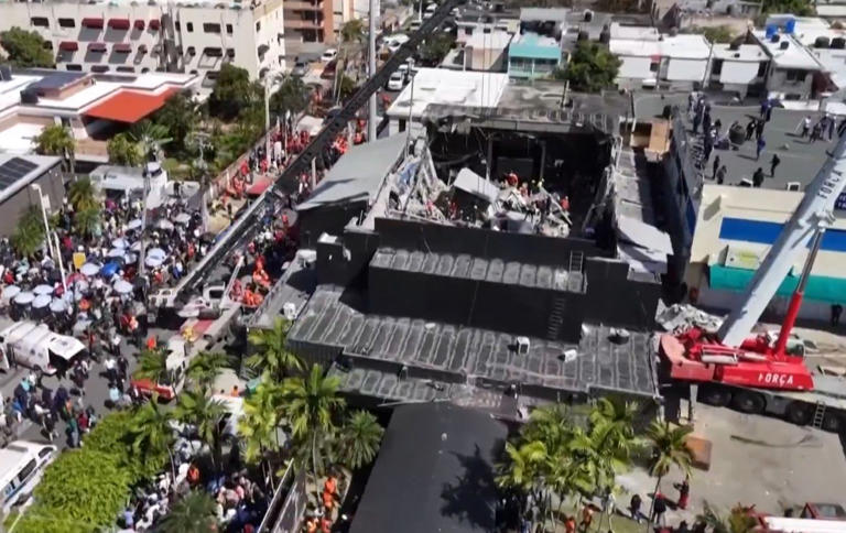 Death toll rises sharply after roof collapse at nightclub in Dominican capital