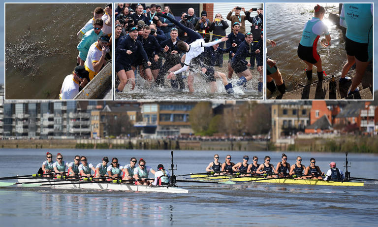 Boat Race E.coli fears as filthy River Thames' water puts Oxford and ...