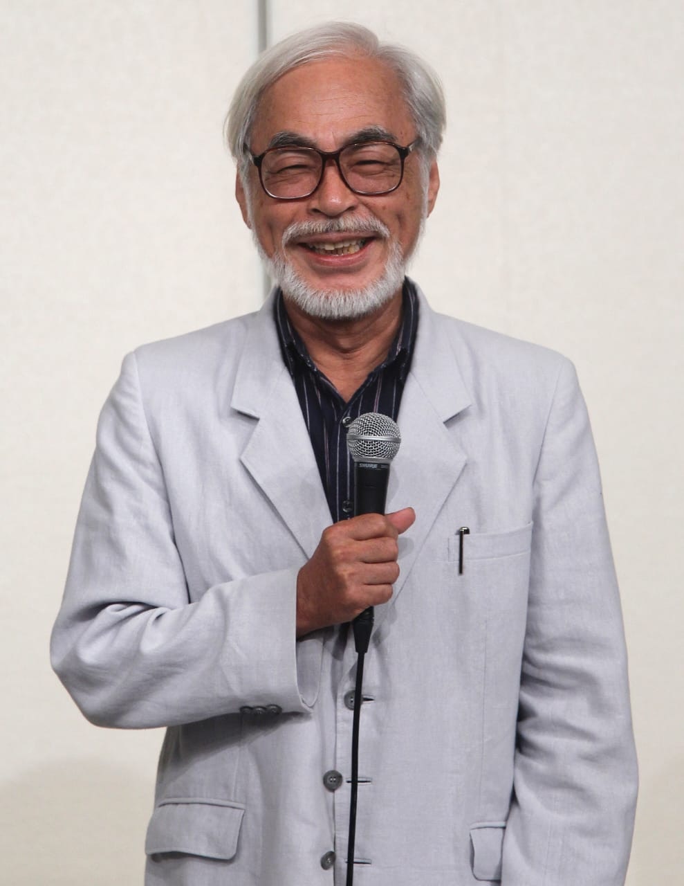 Hayao Miyazaki, the mastermind behind Studio Ghibli's magical animation