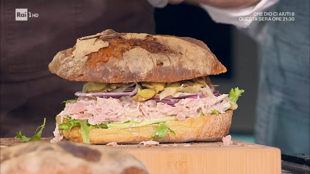 Panino tonno e carciofini - È sempre mezzogiorno 10/04/2025