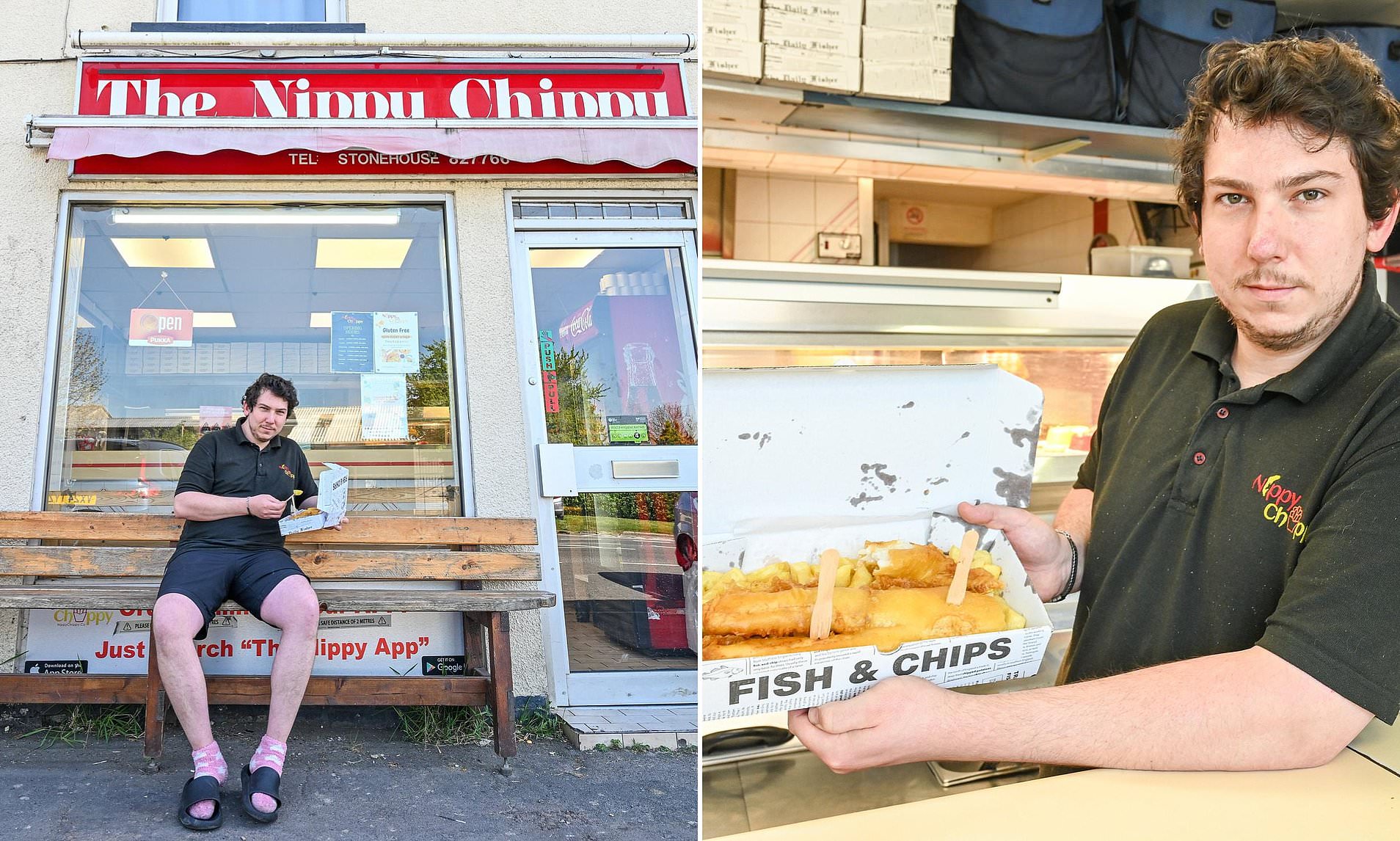 Chippy owner apologises after charging £15 for fish and chips