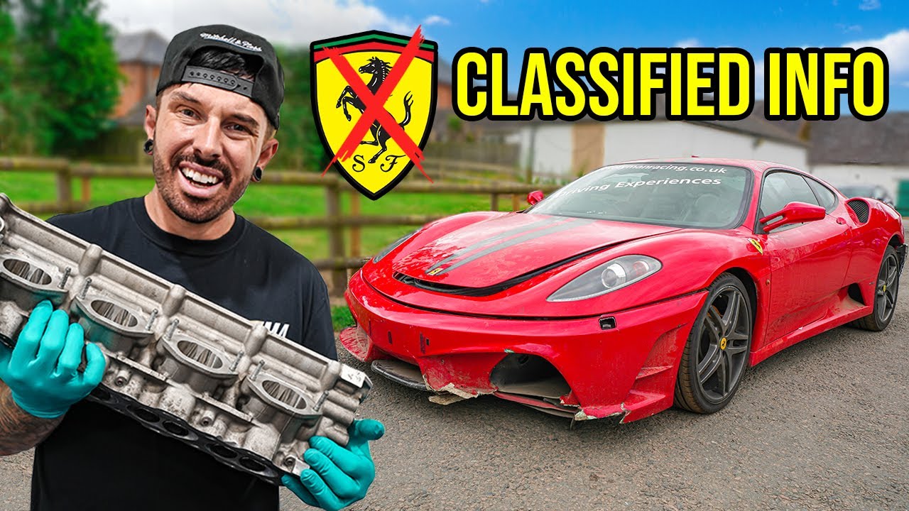 REBUILDING AN EX RENTAL FERRARI - PT1