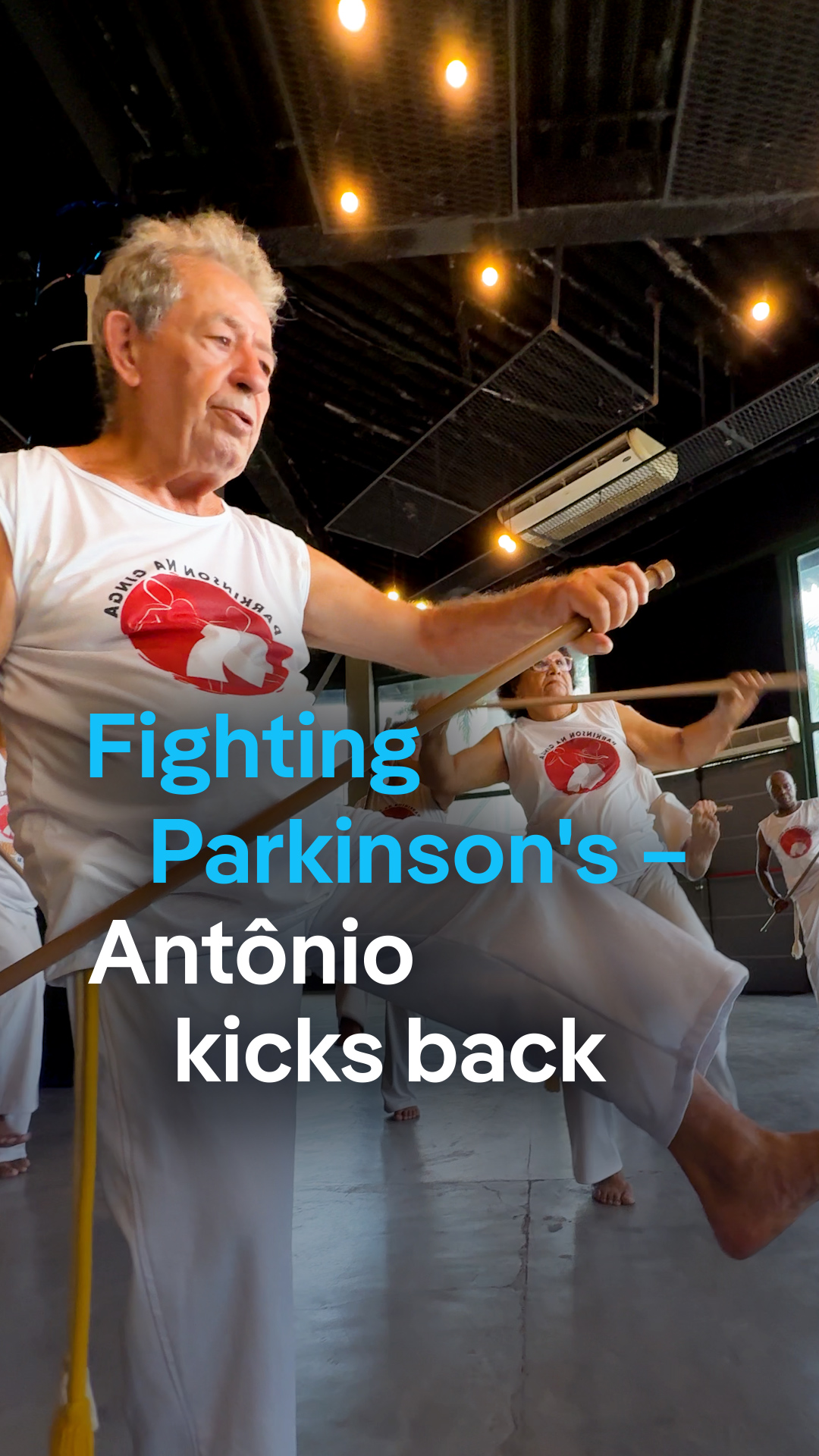 Fighting Parkinson's - Antônio kicks back
