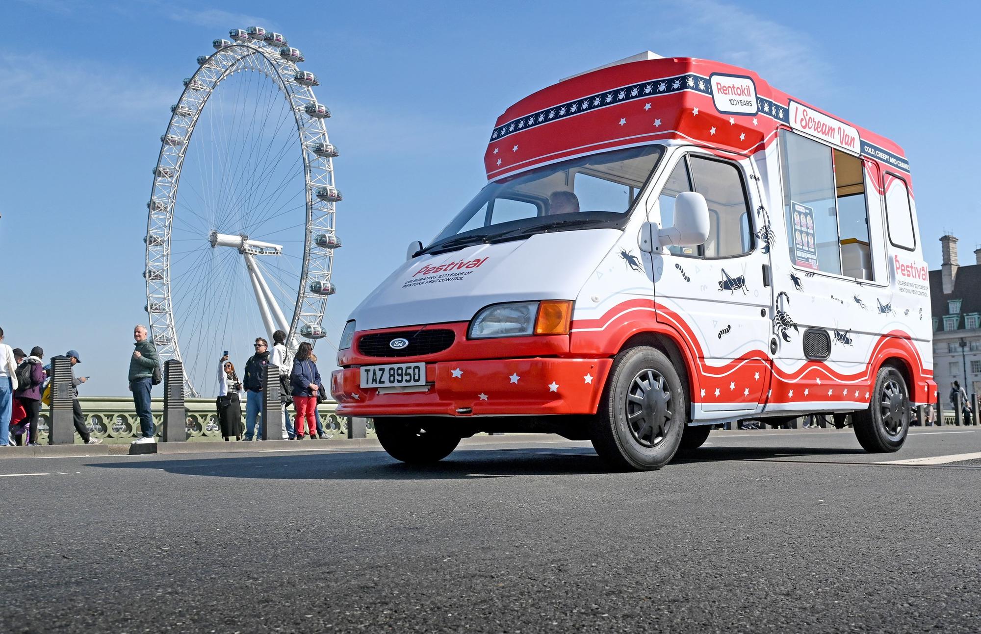 Rentokil Pest Control unveils its Pestival ‘I Scream Van’ handing out ...