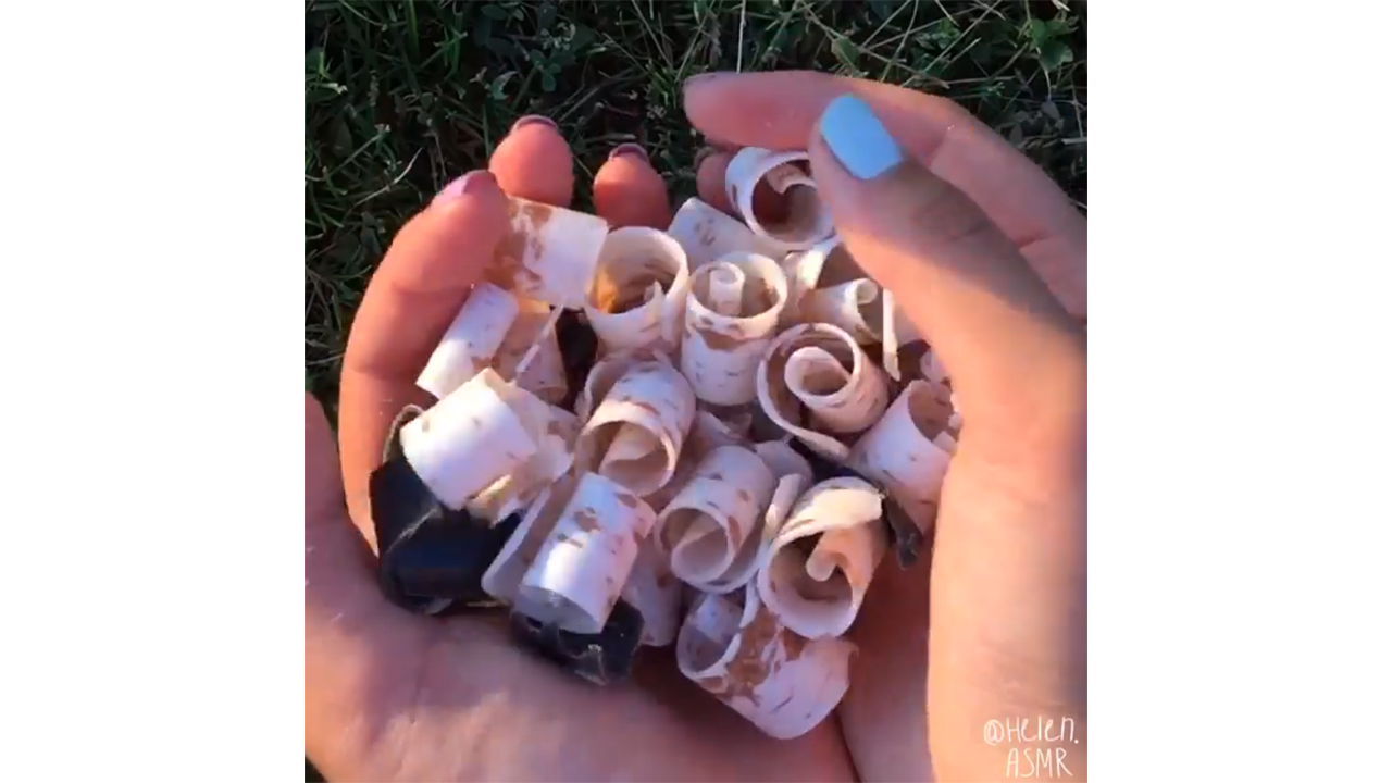 Satisfying Smashing Thinly Rolled White Soaps
