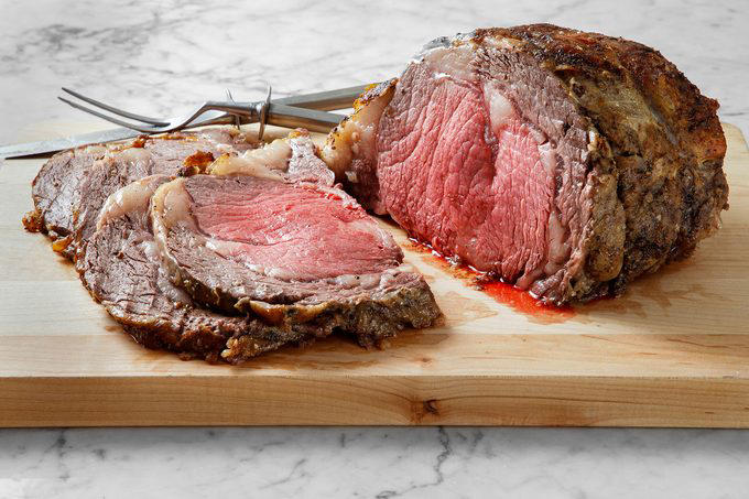 Salt-Encrusted Prime Rib