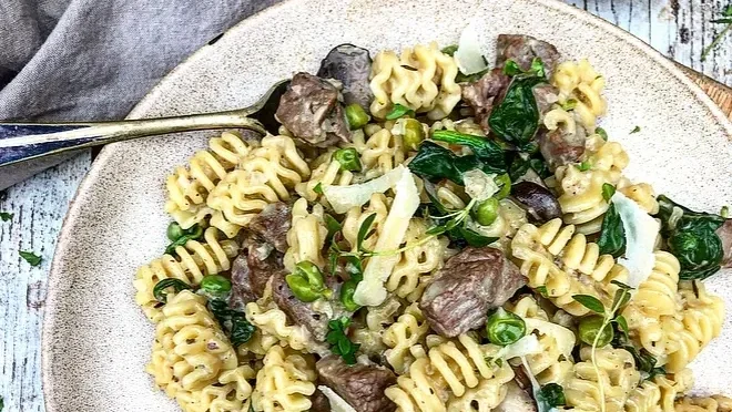 Got Leftover Steak? Turn It into This Creamy Pasta Everyone Will Love