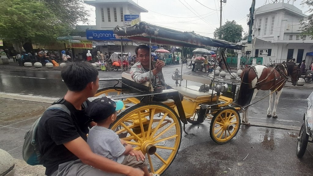 Jawaban Kusir soal Wacana Kuda Andong di Malioboro Diberi Popok
