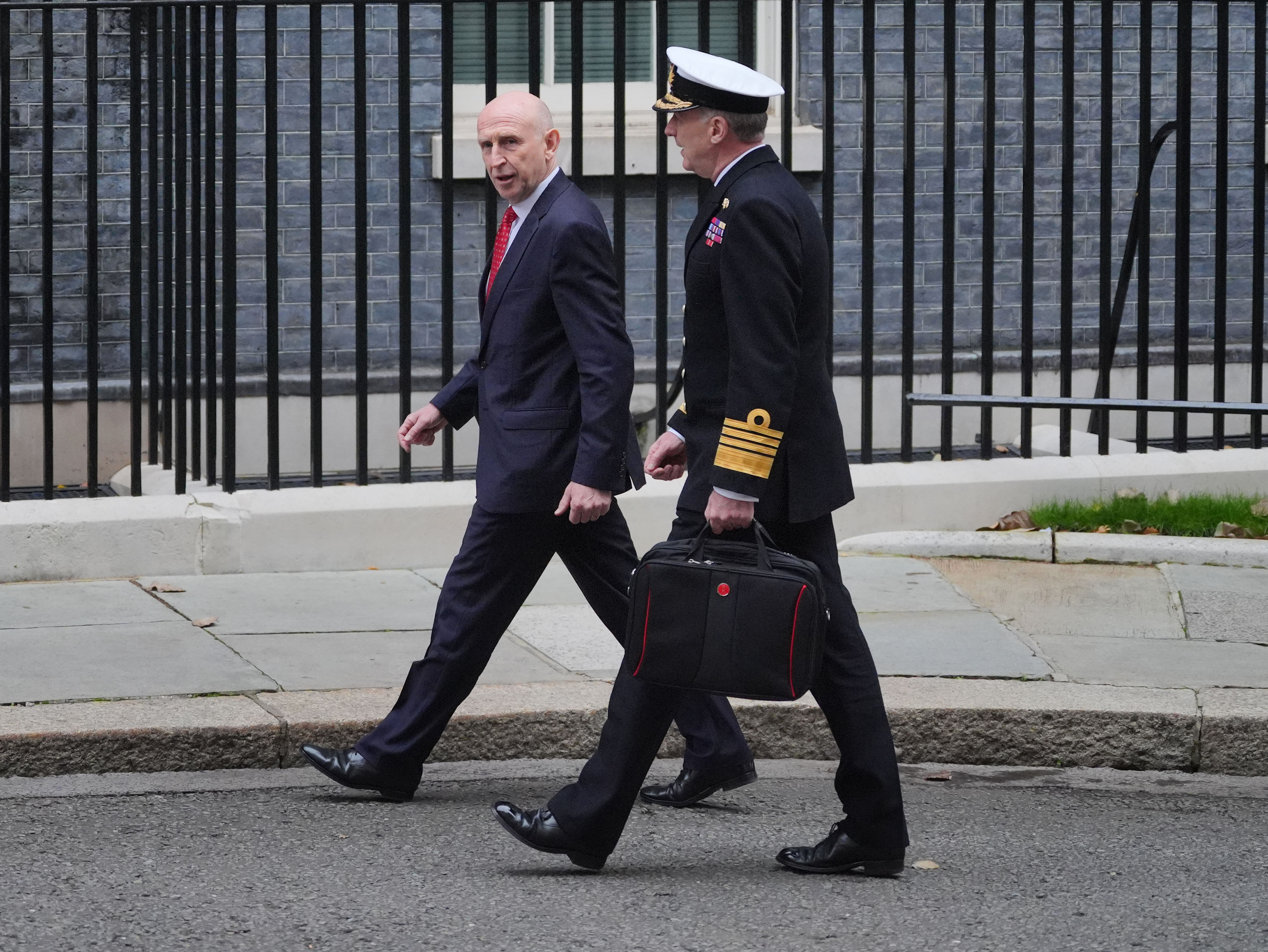 Head of the British armed forces visits China for first time in 10 years