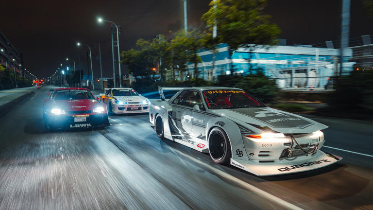 Tokyo Drift: Lando Norris drives wild Liberty Walk Nissan Skyline