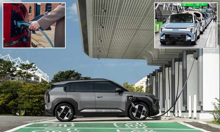 Major carmaker cuts electric vehicle sales target by more than 20% for 2030