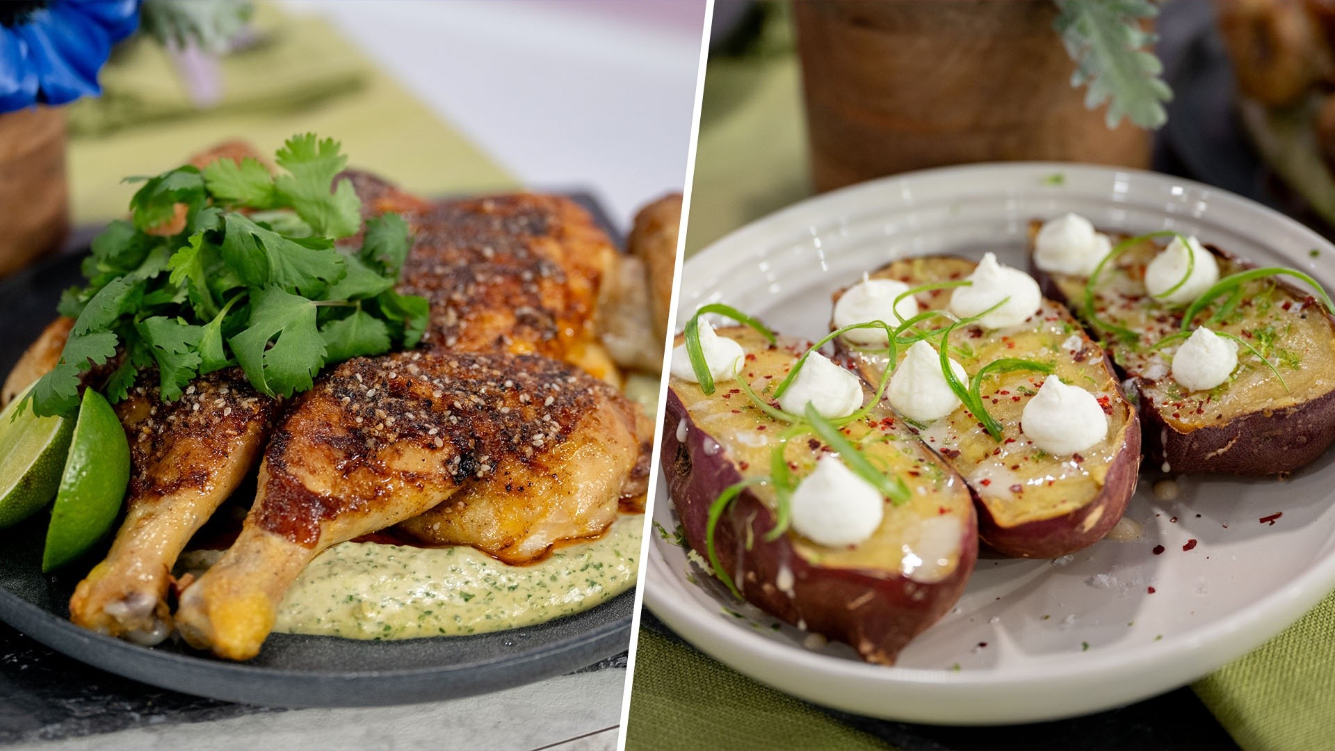 Cook like a pro with this recipe for grilled chicken with salsa macha