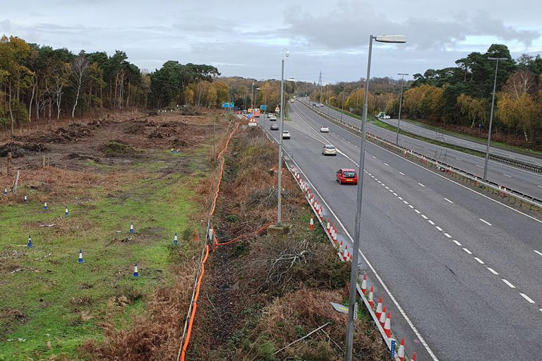 Full A3 diversion route for 57 hour weekend closure