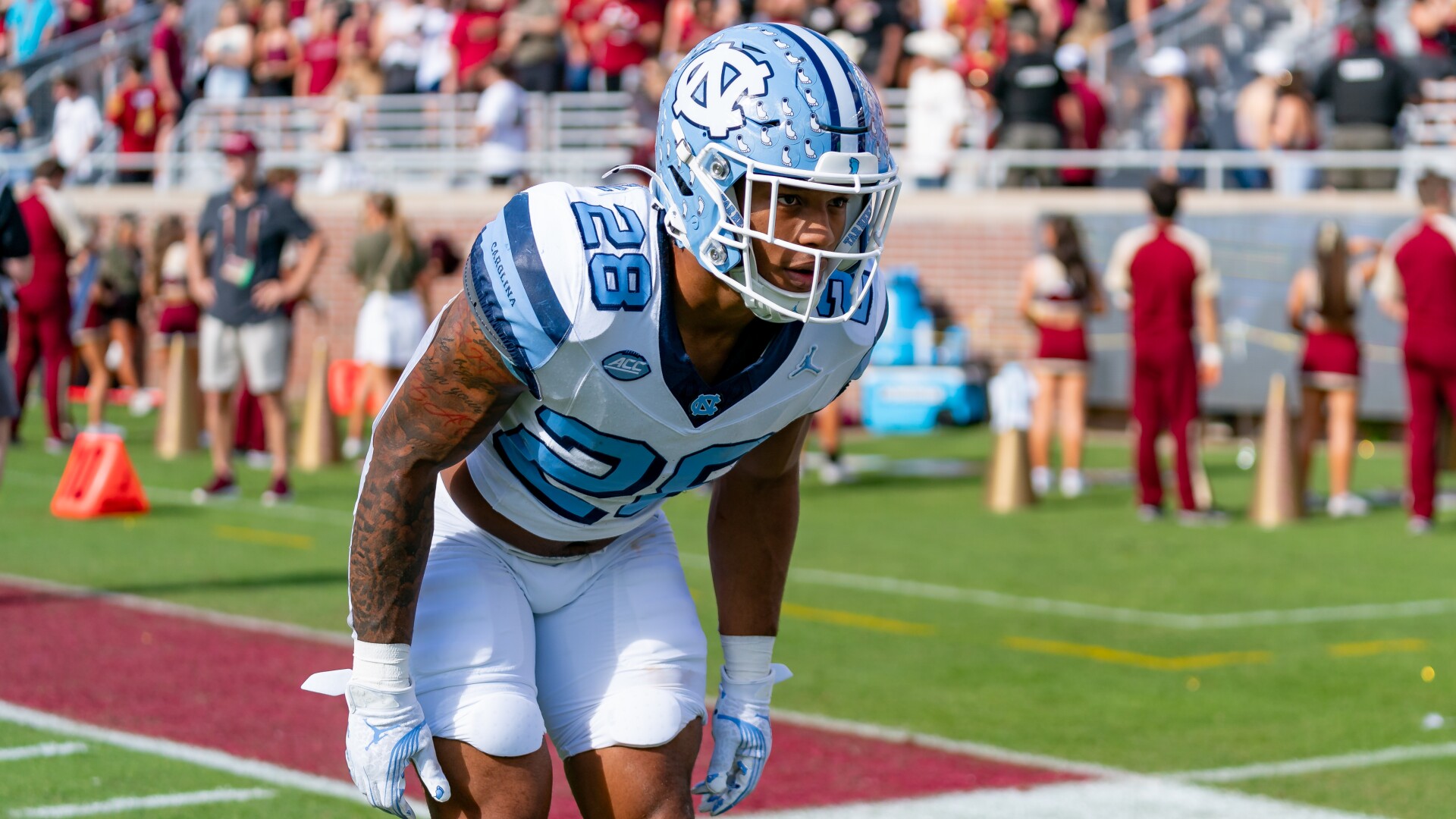 RB Omarion Hampton visits Giants Thursday