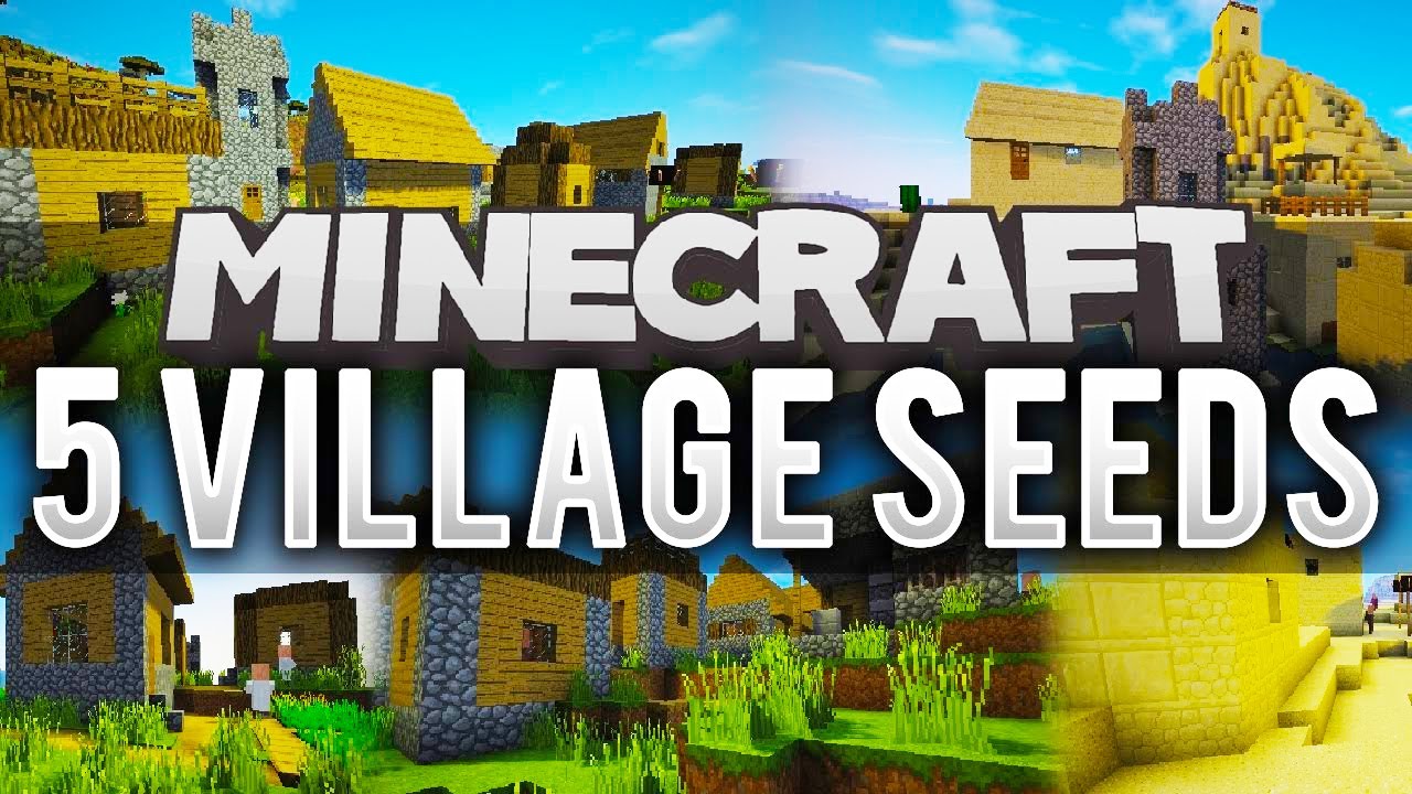 5 Minecraft Village Seeds - Minecraft 1.11 Seeds (PC)