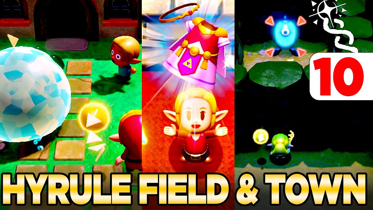 Hyrule Field & Castle Town COMPLETE - Zelda Echoes of Wisdom 100% ...