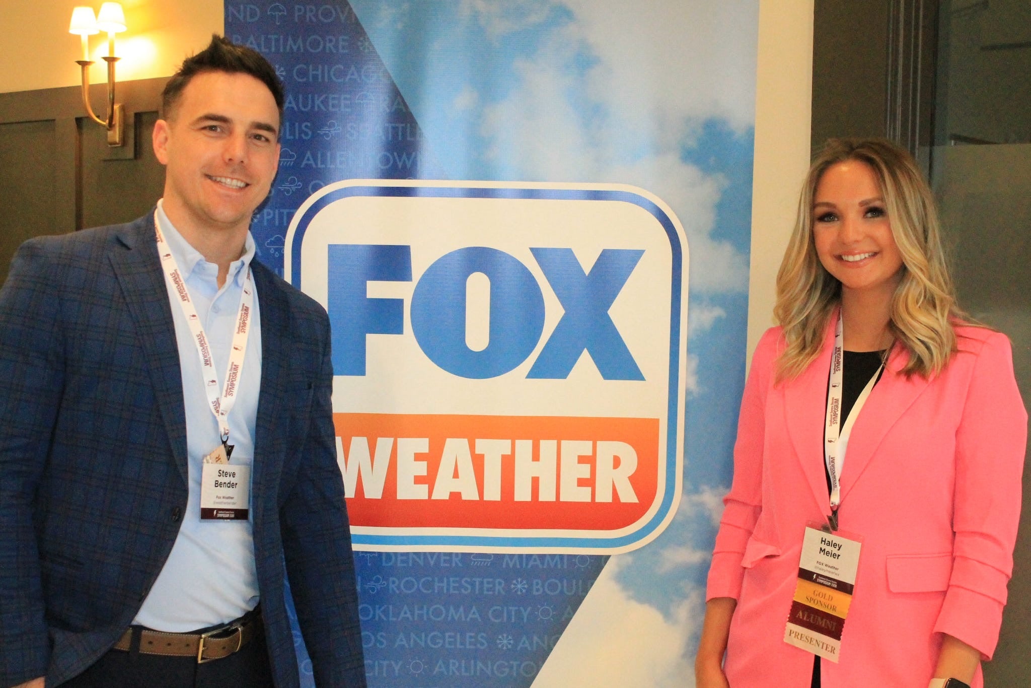 FOX Weather's Steve Bender and Haley Meier inspire students at ...