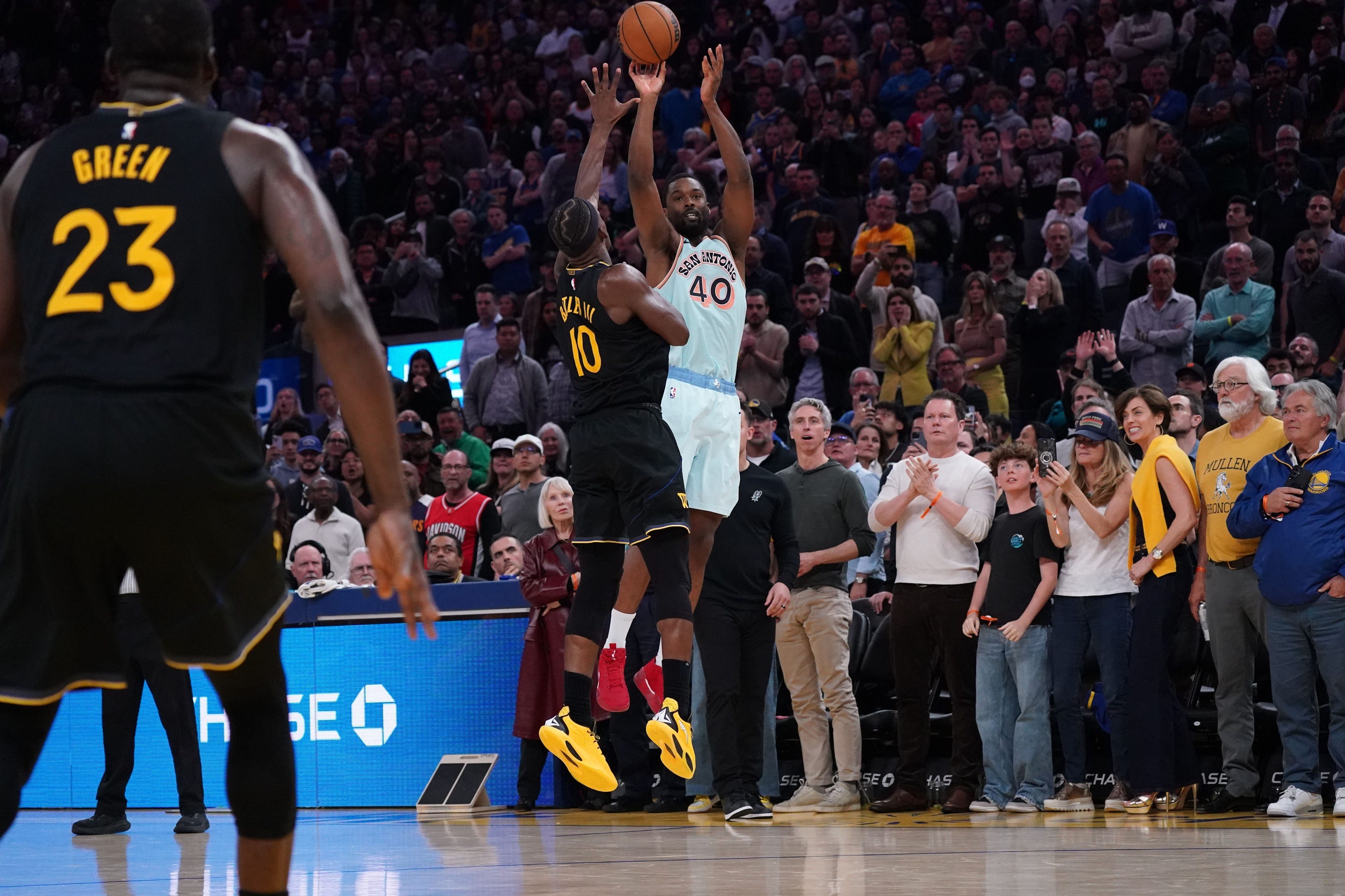 Warriors suffer 'doomsday scenario' loss to Spurs with Harrison Barnes ...