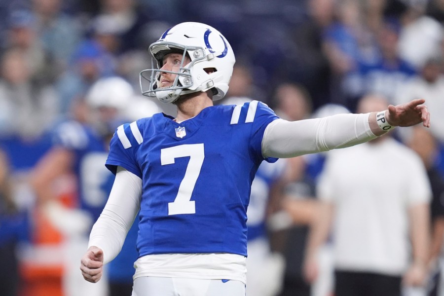 Colts release kicker Matt Gay