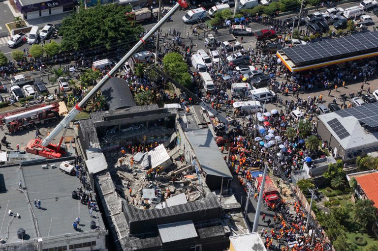 Hope fades for families as death toll from Dominican club roof collapse rises to 218